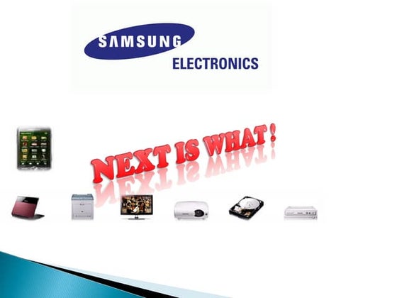 Samsung Company Presentation | PPTX