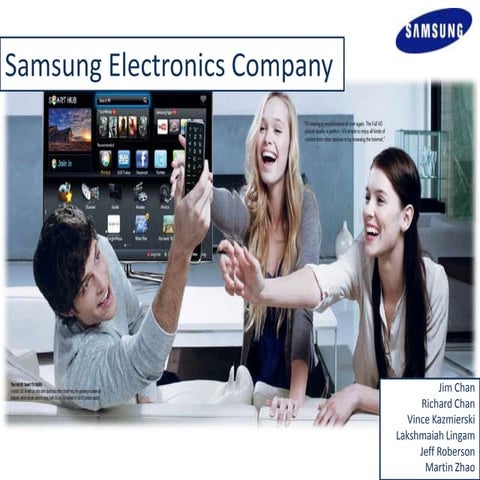 Samsung Brand Management Case | PPTX