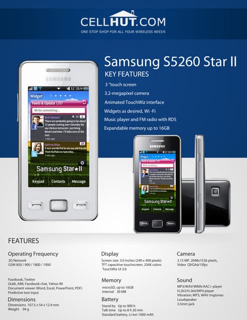 Huawei u8510-ideos-x3-red-unlocked-quadband-gsm-cell-phone brochure ...