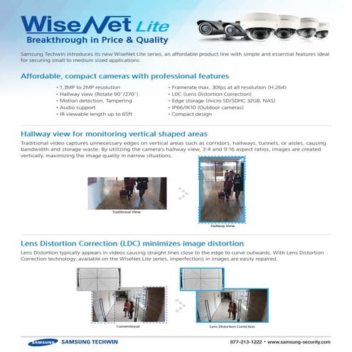 Samsung wise net_lite_brochure | PDF