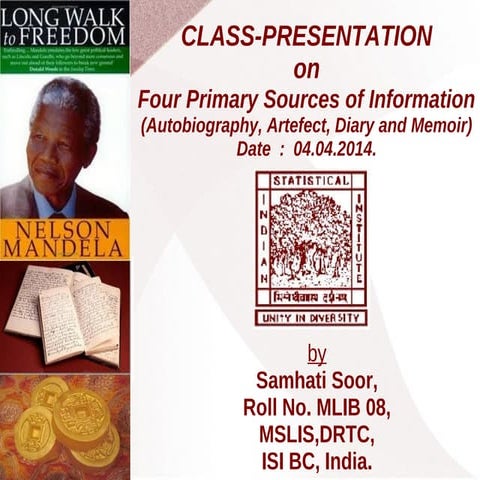 Primary Sources of Information | PDF
