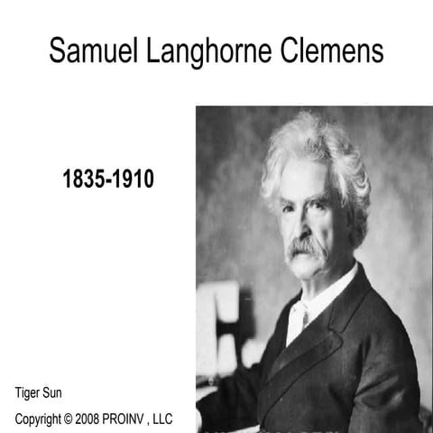 Samuel Clemens | PPT