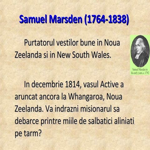 Samuel Marsden | PPT