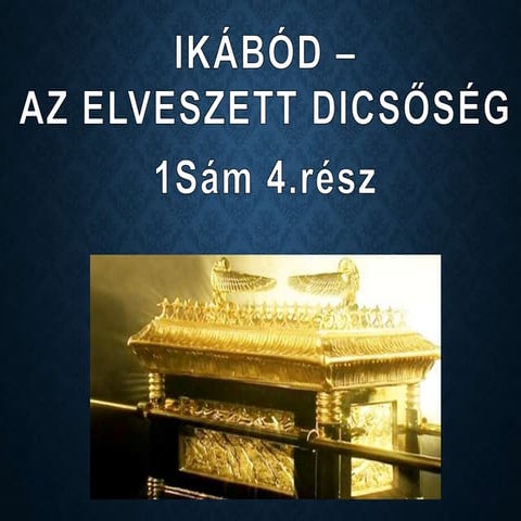 Ikábód - az elveszett dicsőség | PPTX