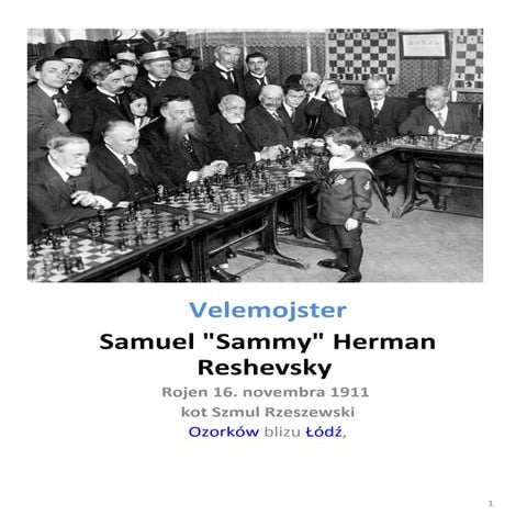 Samuel Reshevsky | PPT