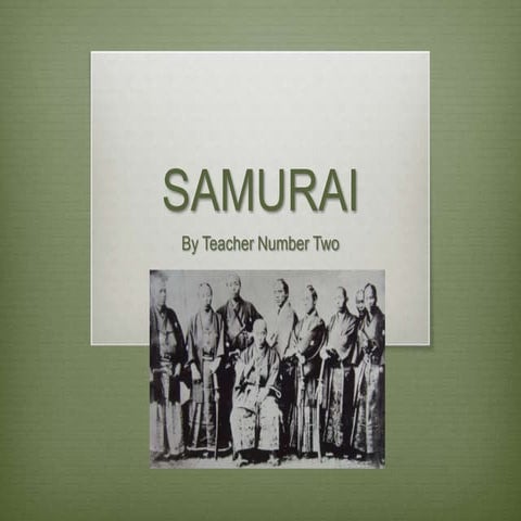 Samurai | PPT