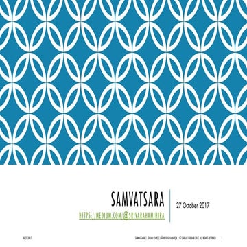 Samvatsara | PPT