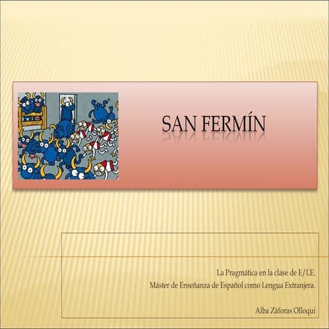 San Fermines | PPT