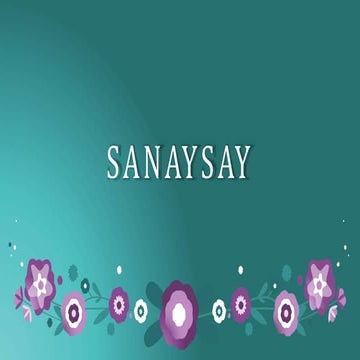 SANAYSAY.ppt