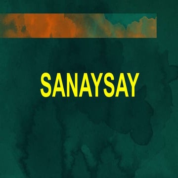 SANAYSAY FIL8.ppt