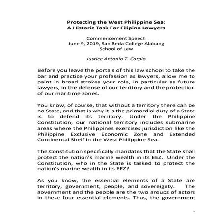 Protecting the West Philippine Sea: A Historic Task For Filipino ...