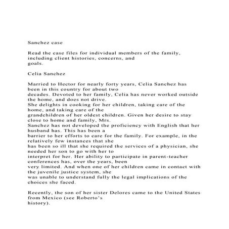 Sanchez case Read the case files for individual members o.docx