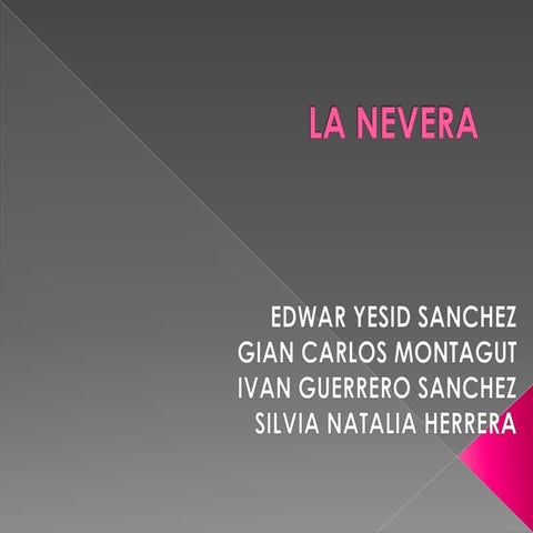 la nevera | PPTX