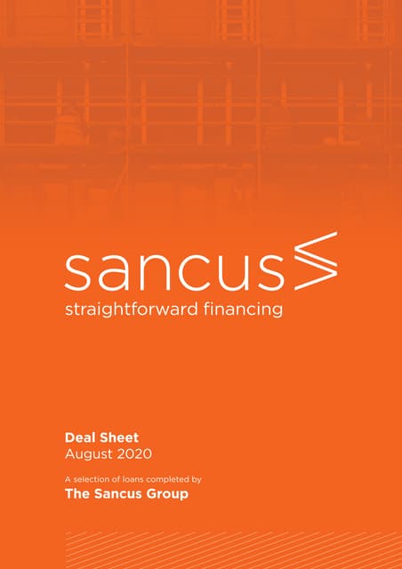 Amberton Asset Management - Sancus Loan Note Programme | PDF