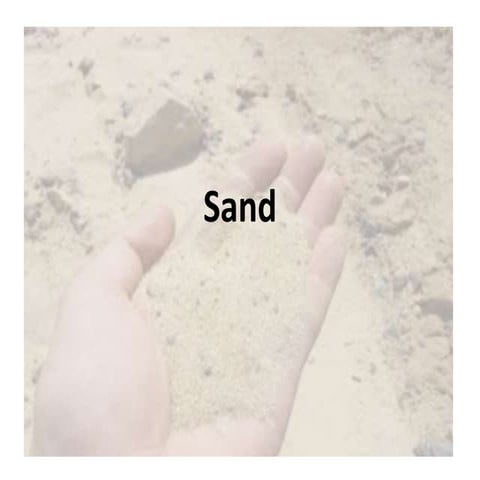 Sand | PPTX