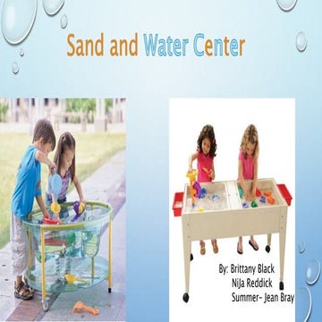 Sand & Water | PPT