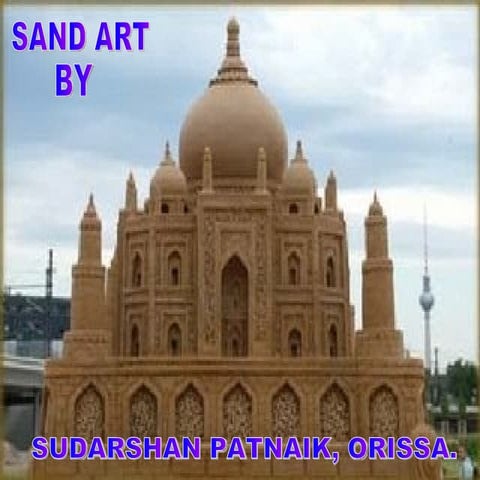 Sand art, India. | PPS
