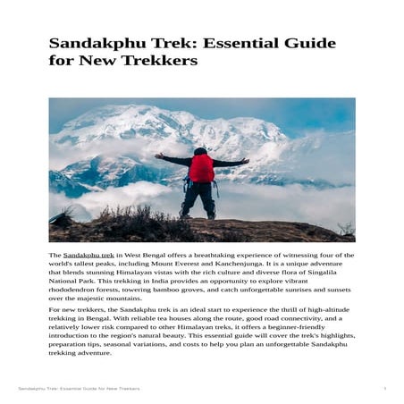 Sandakphu Trek Essential E-Book Guide for New Trekkers.pdf