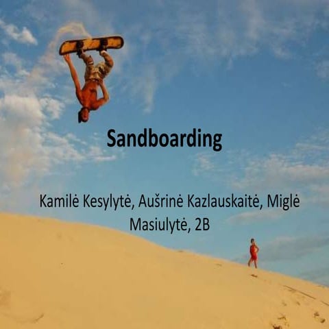 Sandboarding | PPTX