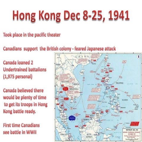 Canadian Battles in WWII | PPTX