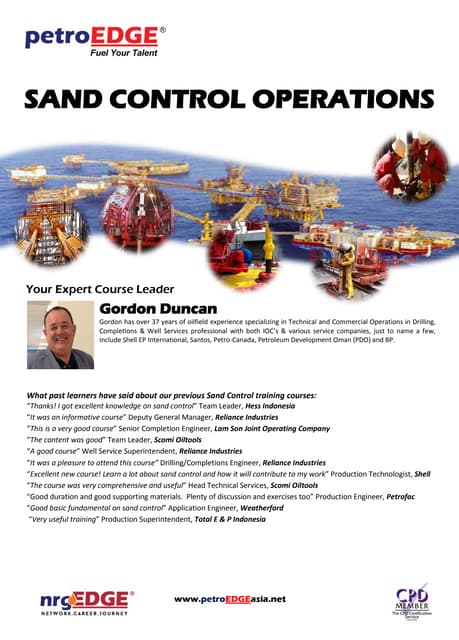 Sand Problem in Oil Wells | PPTX