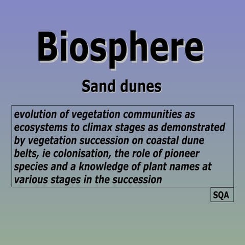 Sand dunes | PPT
