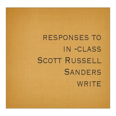 Sanders Response | PDF