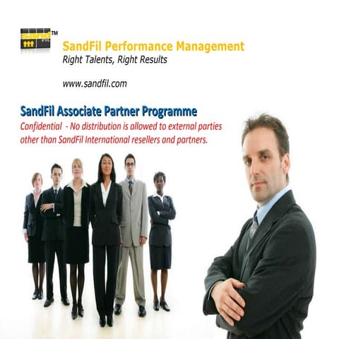 SandFil Associate Partner Programme | PPT | Human Resources | Business