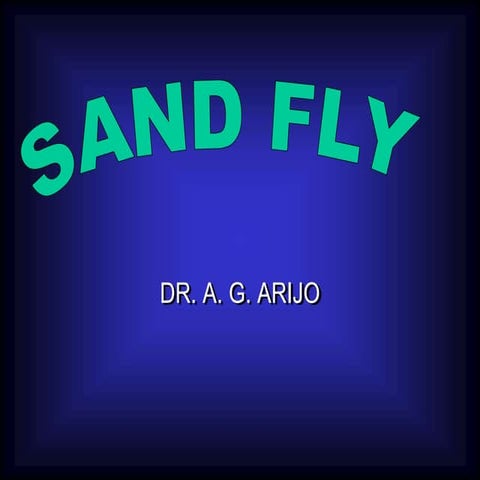 sand fly | PPT