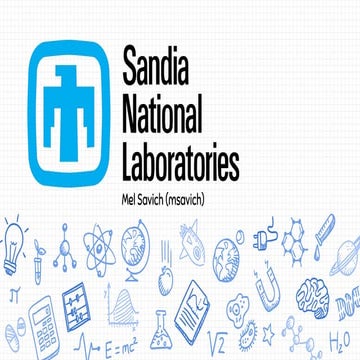 Sandia National Laboratories | PDF