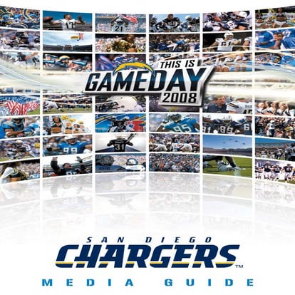 San diego chargers media guide (2008) | PDF | Television | Entertainment