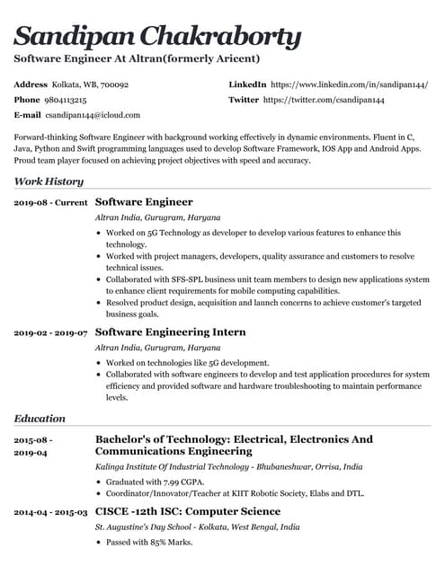 Manikant Srivastava Resume | PDF