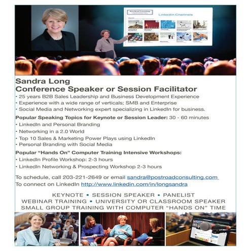 Sandra Long presentations