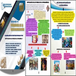 triptico maestría sobre la descolonización | PPTX