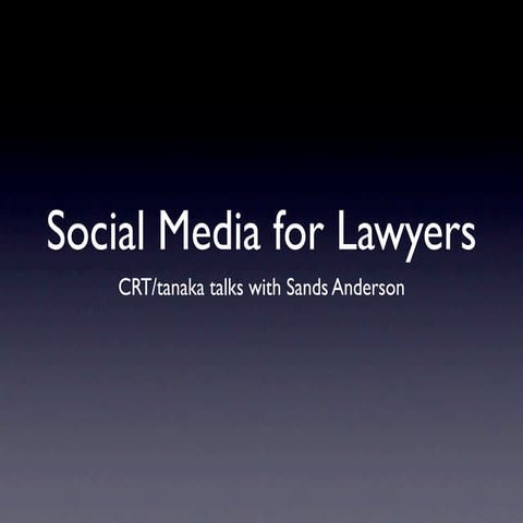 Law Firm Social Media Training | KEY