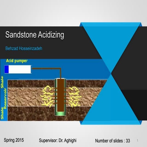 Sandstone acidizing | PPTX
