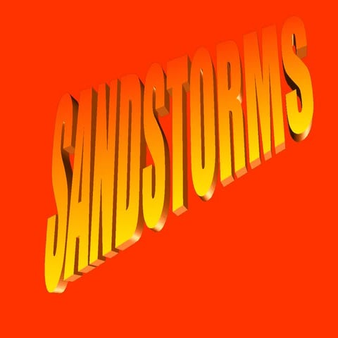 Sandstorms Powerpoint By Will | PPT