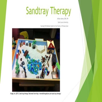 Sandtray therapy | PPTX
