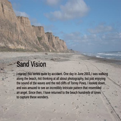 Sand Vision, an exploration of abstract sand art | PDF