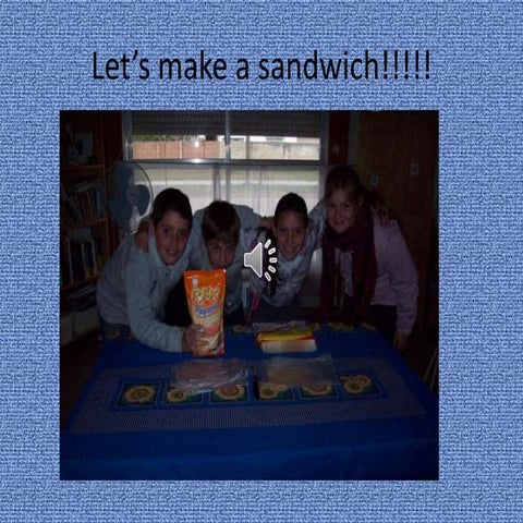 Let's make a sandwich | PPTX