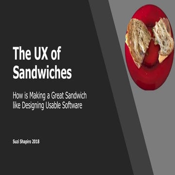 The UX of Sandwichs: How is Making a Great Sandwich like Designing ...