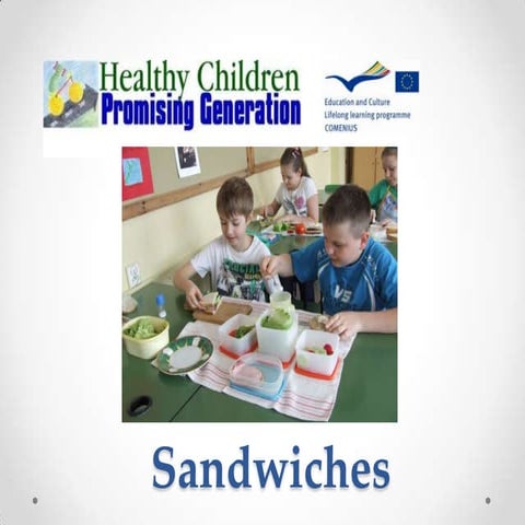 Sandwiches class 3d | PPSX