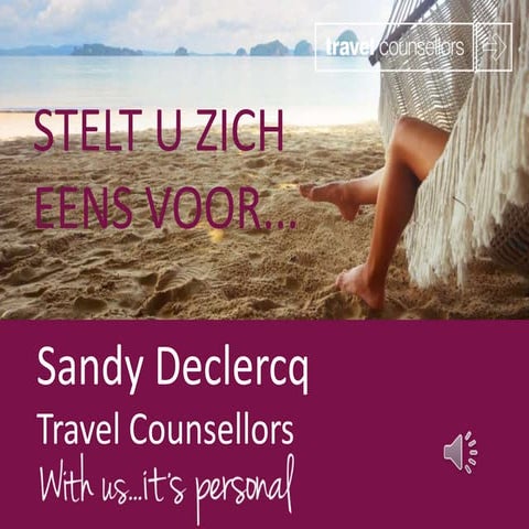 Sandy Declercq travel counsellor | PPT