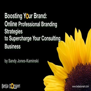 Online Branding Strategies to Boost Your Business | PDF