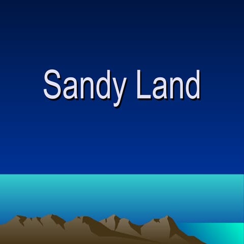 Sandy Land | PPS