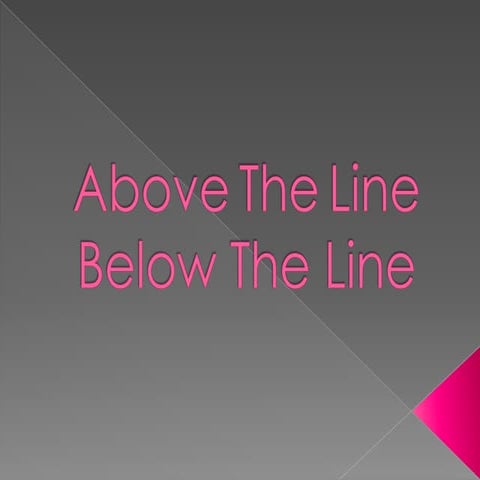 Above and Below | PPTX