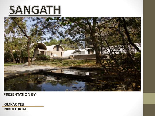 Sangath Architect Studio | PPTX