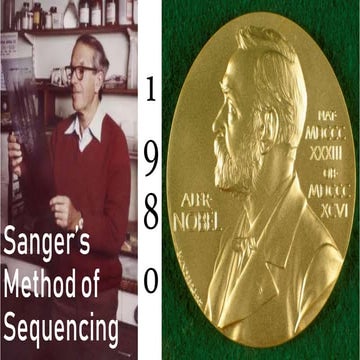 DNA Sequencing- Sanger's Method | PPTX