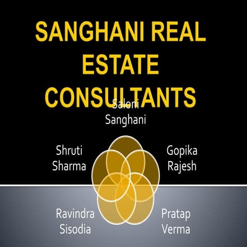 Sanghani real estate consultants | PPTX