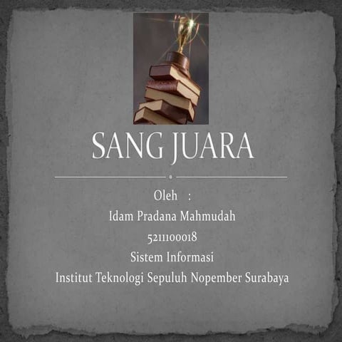 Sang juara | PPTX